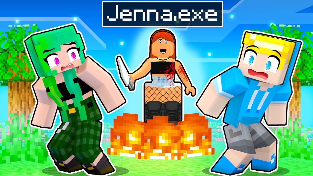 ABBIAMO EVOCATO JENNA.EXE SU MINECRAFT!! - YouTube