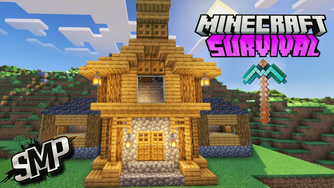 THE BEST START EVER! - Minecraft Survival smp Live . join my public smp ...