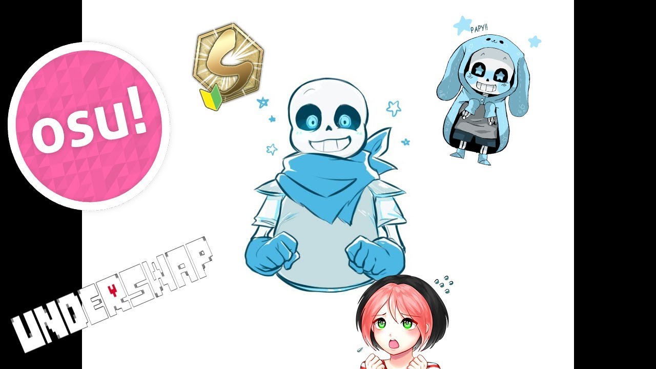 underswap osu!!!! map 95,25% normal S - YouTube