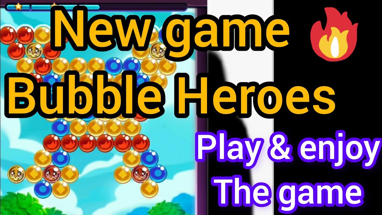 new bubble Heroes game play l tricks & tips l play video & enjoy the game l#viral #bubble # ...