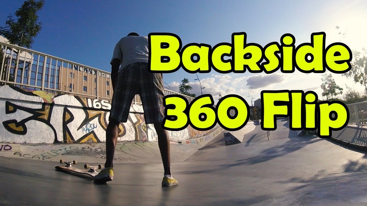 Learning How to BigFlip (Backside 360 Kickflip) - YouTube