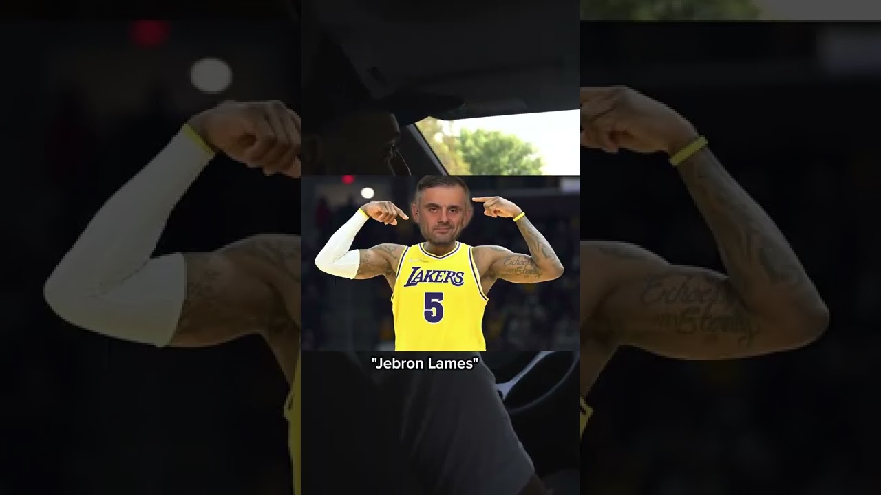Introducing, Jebron Lames 😂😂😂 #trashtalk #garyvee - YouTube