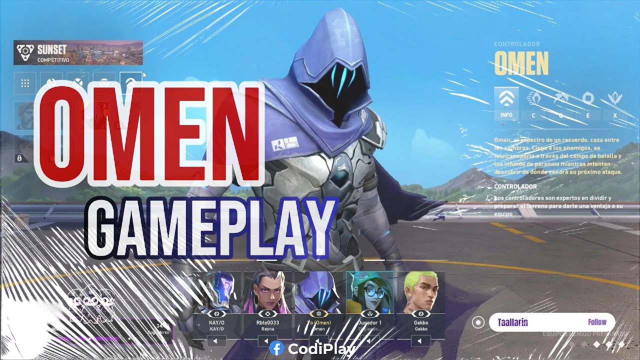 Valorant - Omen Gameplay #codiplay_ - YouTube