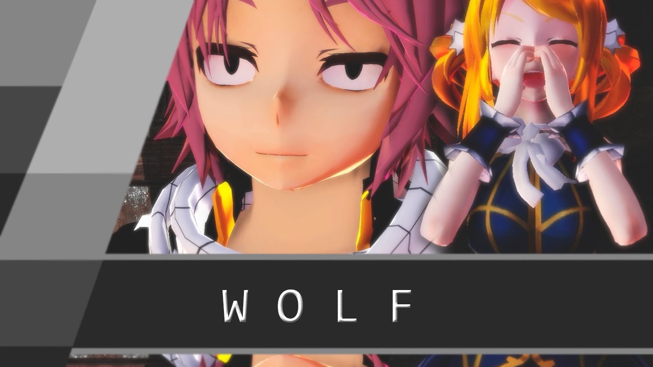 MMD : Fairy Tail - Wolf - YouTube