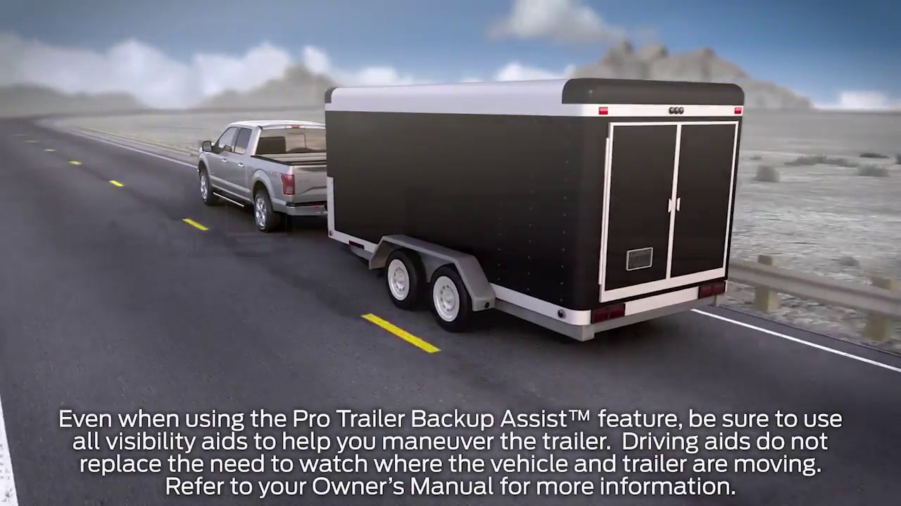 How to Use Pro Trailer Backup Assist - Windsor Ford - YouTube