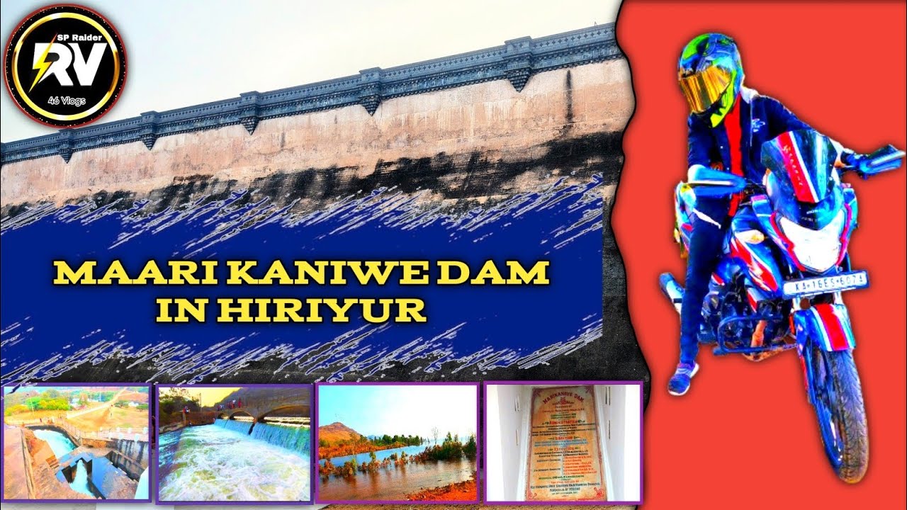 MAARI KANIWE DAM IN HIRIYUR 🌊Vaani Vilaasa Saagara (V V Saagara) - YouTube