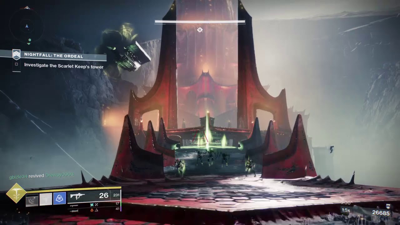 NIGHTFALL: THE ORDEAL ( SCARLET KEEP ) 100K LEGEND 1250 - YouTube