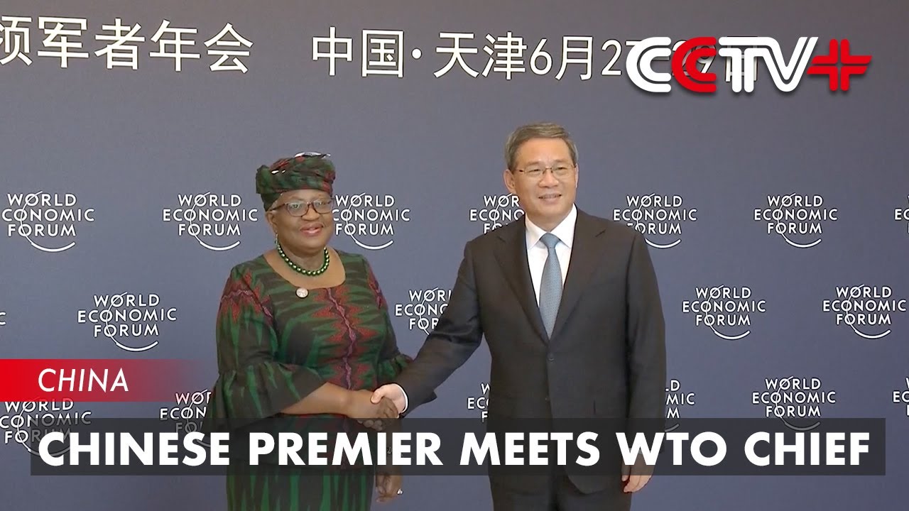 Chinese Premier Meets WTO Chief - YouTube