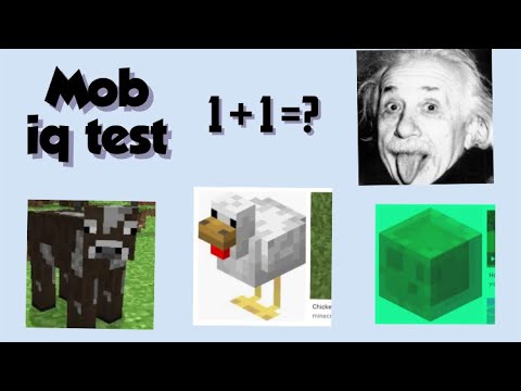 minecraft mob test [part 3] - YouTube