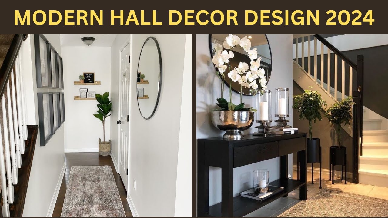 Elevate Your Space: Modern Hall Decor Ideas for 2024 - YouTube