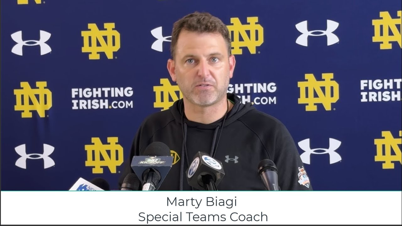Special Teams Coach Marty Biagi - "I'm Looking For Players I Can Trust ...