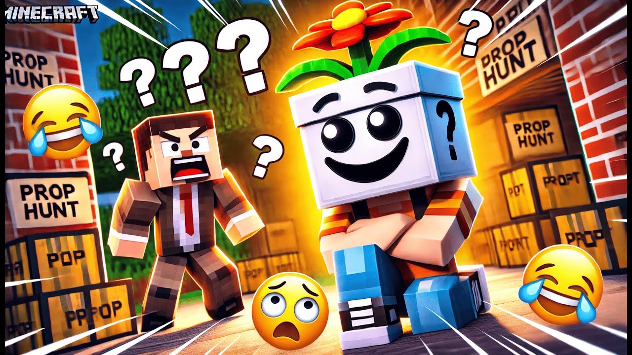 Annoying Seekers in Minecraft Prop Hunt! 🤣💥 - YouTube
