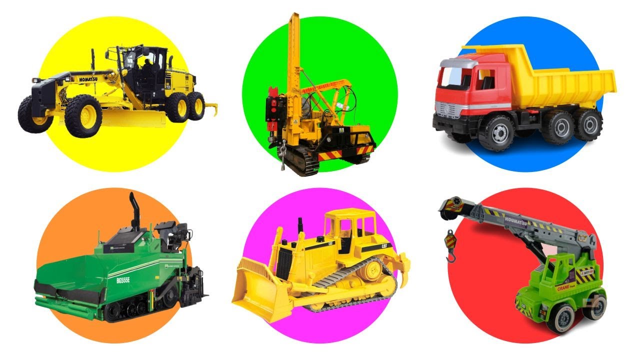 Alat Berat Konstruksi Motor Grader, Pile Driver, Dump Truk, Asphalt ...