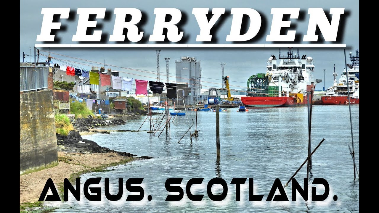 FERRYDEN AT WORK. ANGUS SCOTLAND. - YouTube