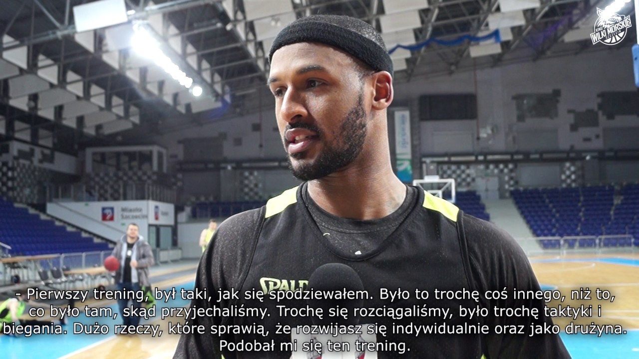 Travis RELEFORD i Zane KNOWLES - pierwszy trening w King Szczecin ...
