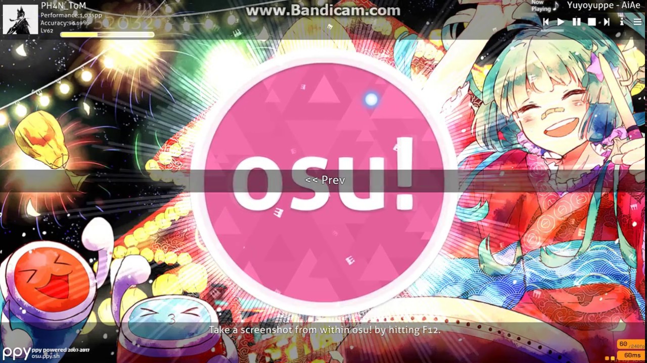 osu!mania Yuyoyuppe - AiAe [HD] - YouTube