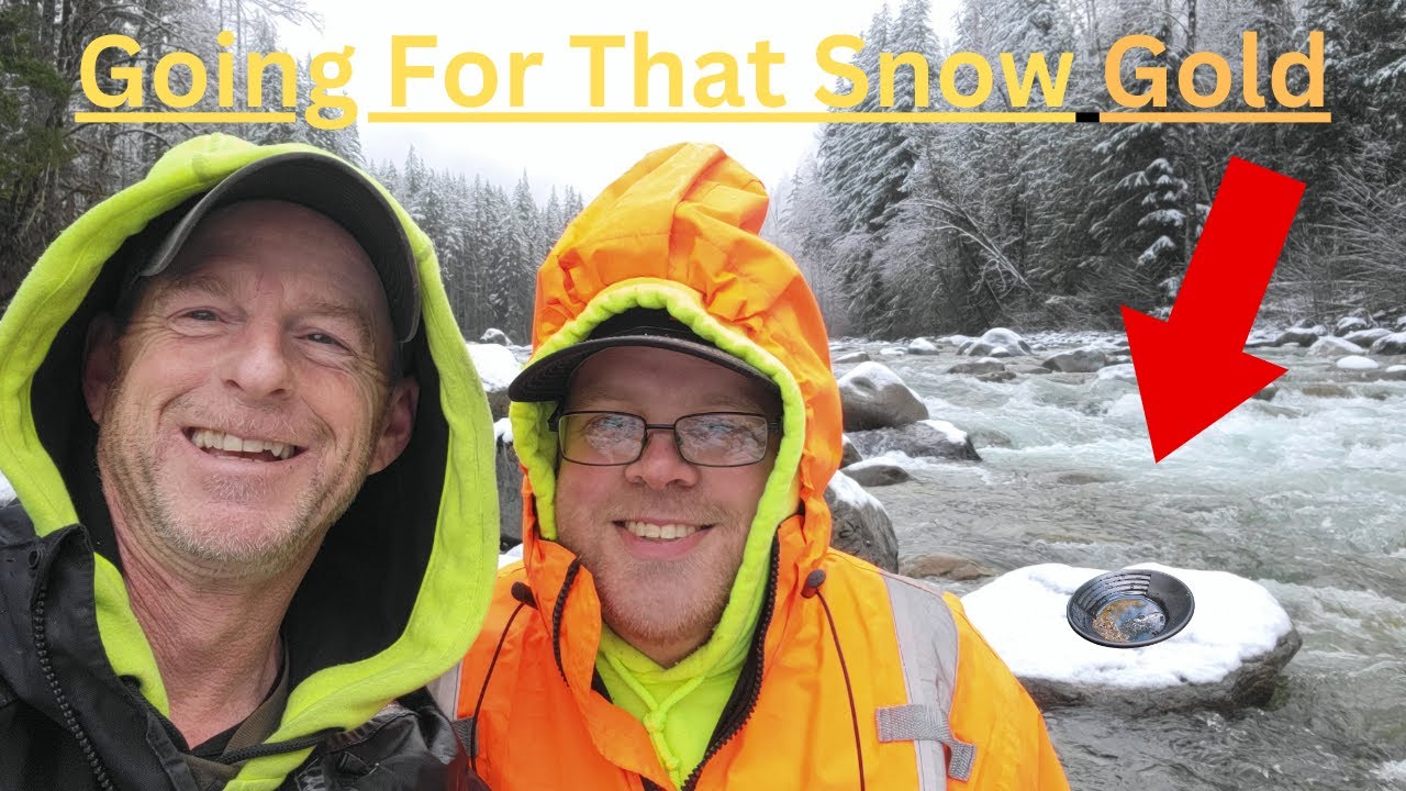 Snow! Gold! White Water Star! And A Legends Gold Pan! - Prospecting in ...