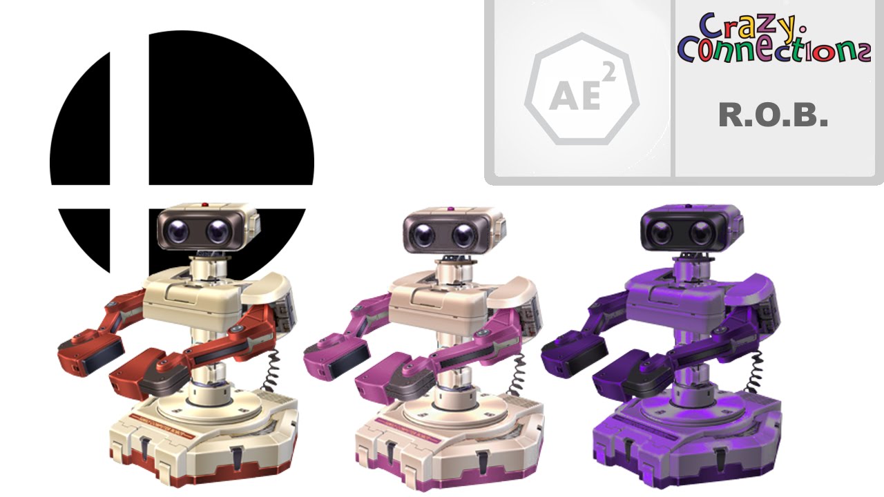 The History and Origins of the ROB's Colors in Smash Bros. - YouTube