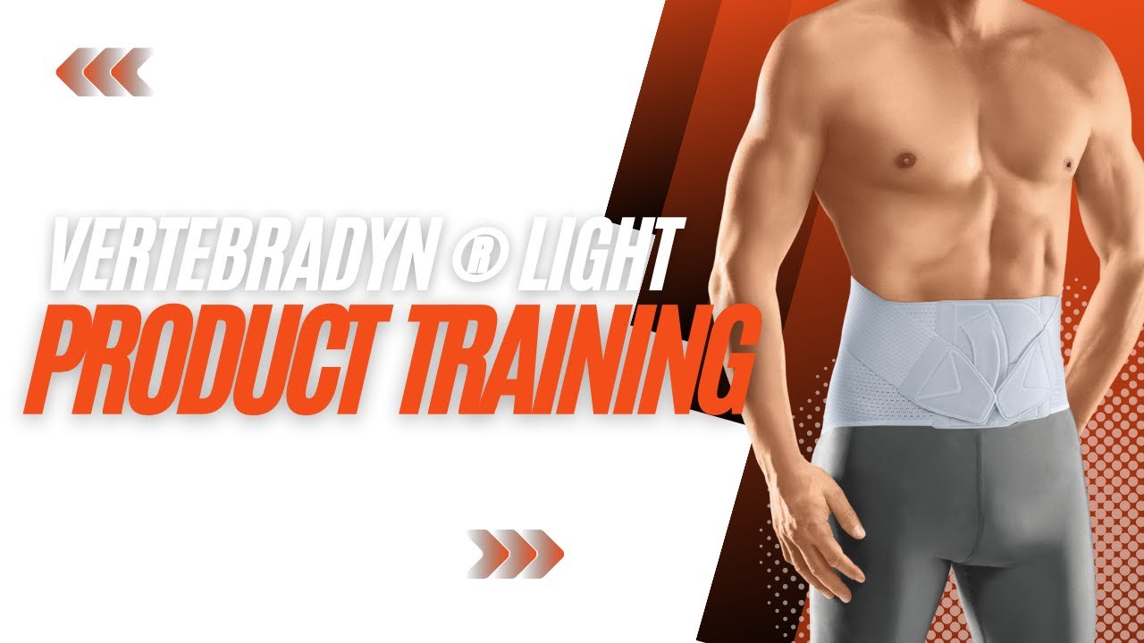 VERTEBRADYN ® LIGHT Back Brace Product Training - YouTube