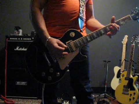 DEF LEPPARD WASTED Rhythm guitar cover - YouTube
