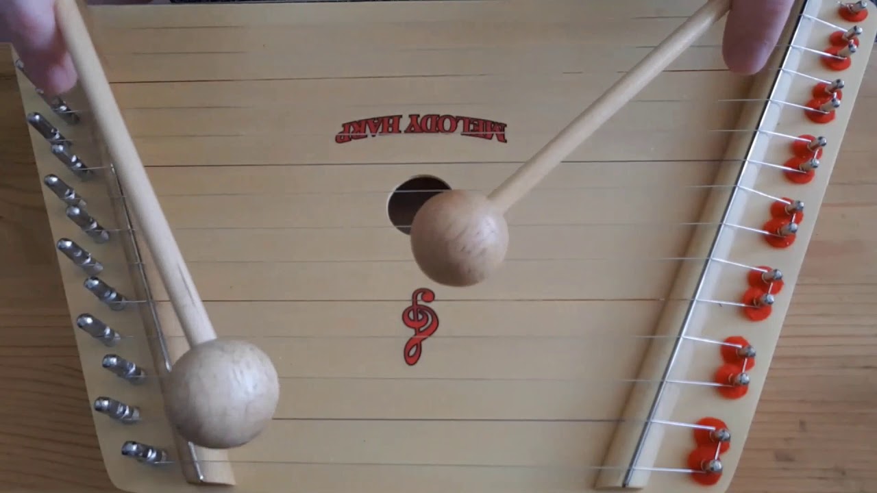 Improv 199: Hesitantly Dancing (Hammered Melody Harp) - YouTube