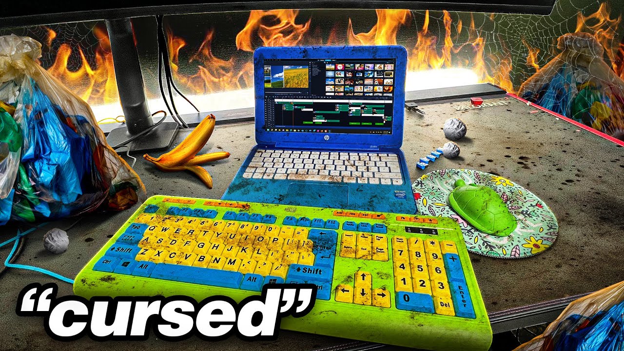 This Video Was Edited on a CURSED Setup - YouTube