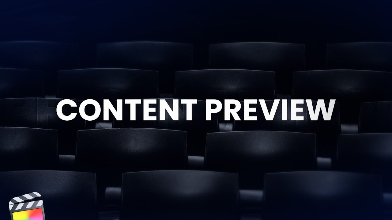 Content Preview of Presentation Builder for Final Cut Pro - YouTube