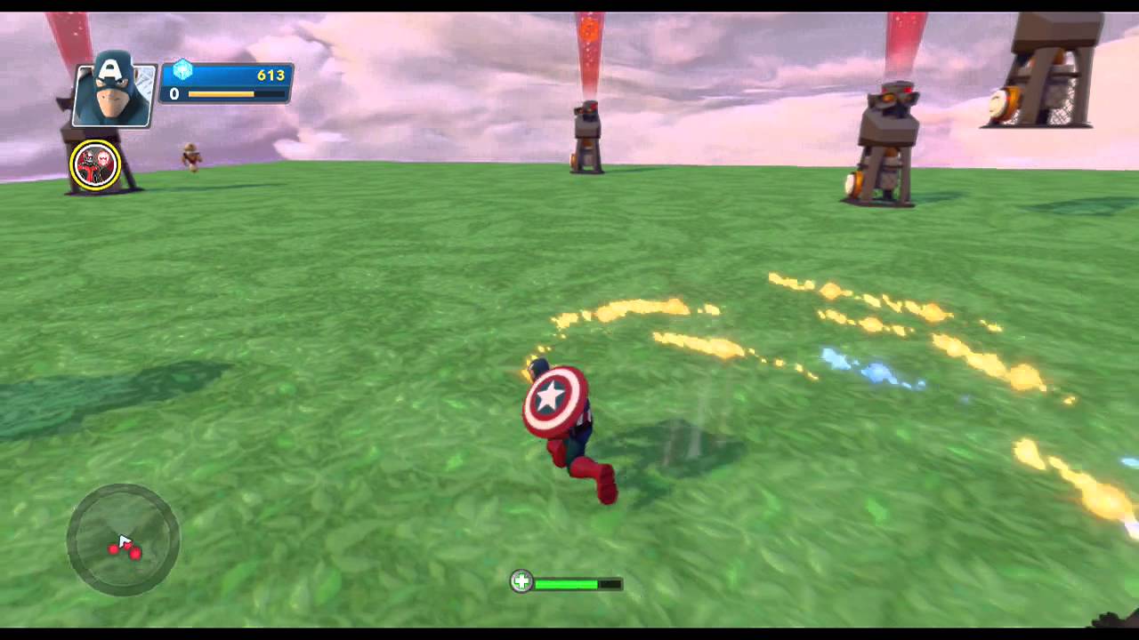 Captain America Gameplay- Disney Infinity 2.0 Gameplay Videos - YouTube