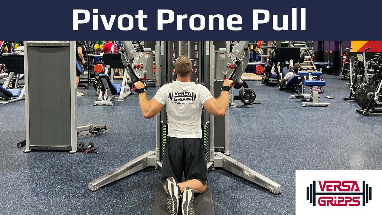 Pivot Prone Pull with Versa Gripps - YouTube