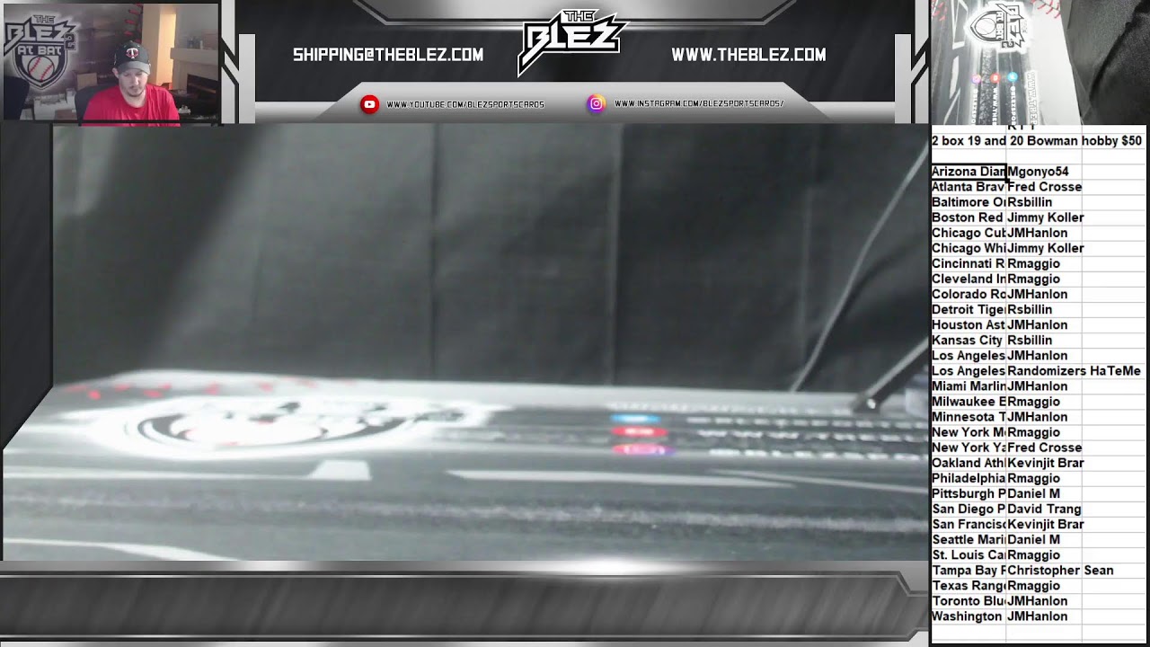 BLEZ-2 Blez Sports Cards Live Stream - YouTube