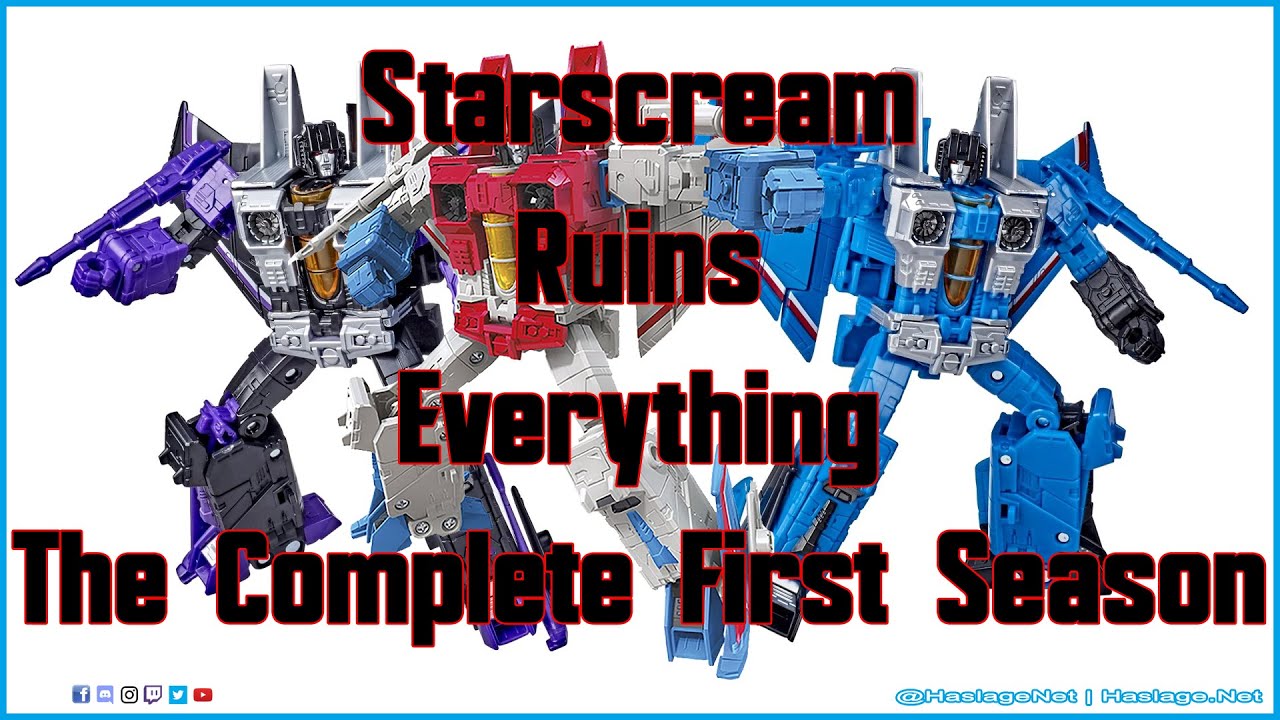 "Decepticons... RETREAT!" Starscream Ruins Everything, The Complete ...