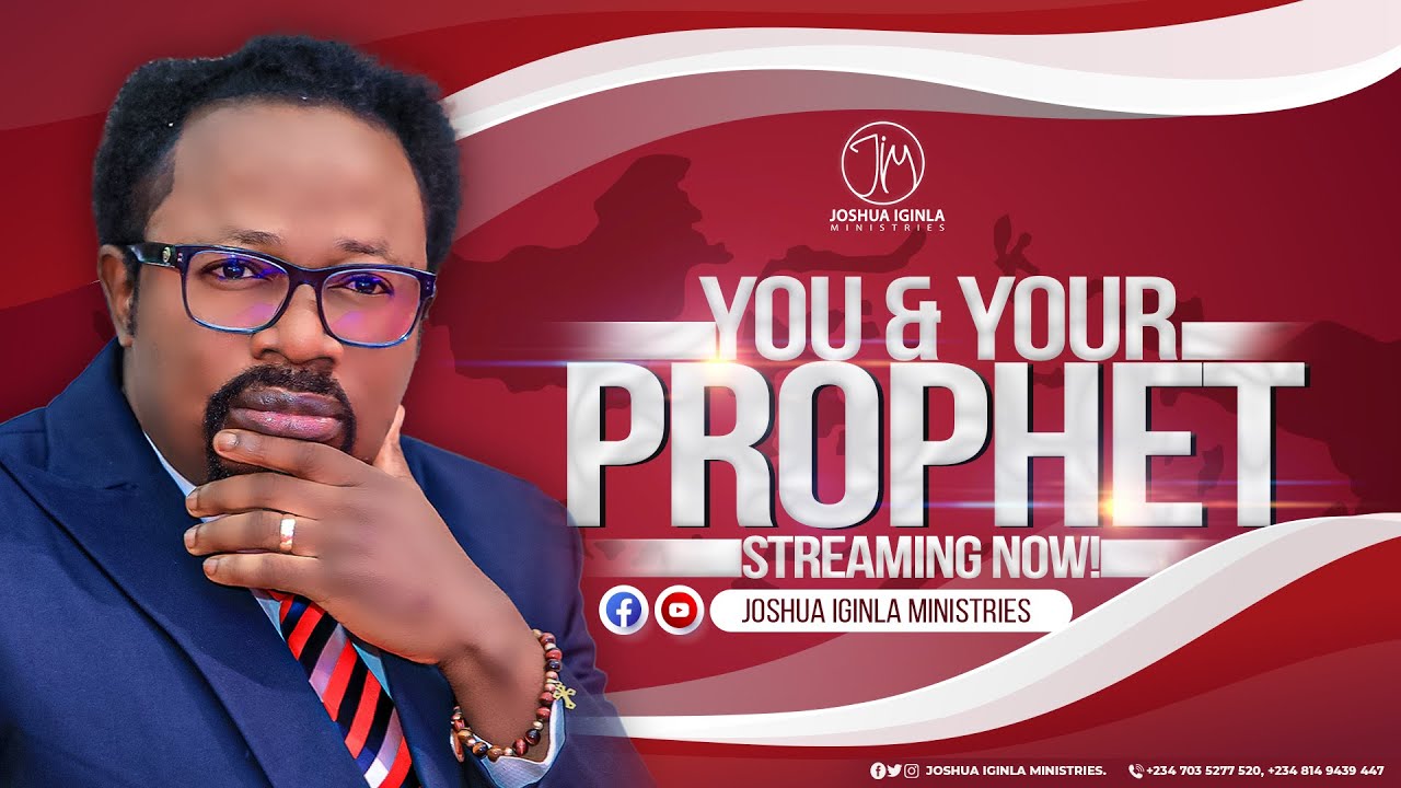 YOU AND YOUR PROPHET WITH JOSHUA IGINLA - YouTube