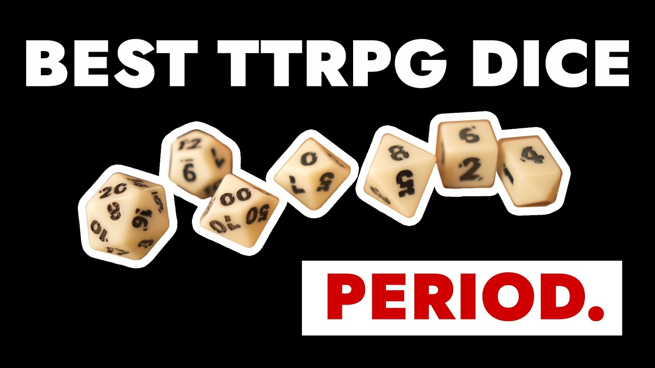 These Are Awesome Dice For TTRPGs. - YouTube