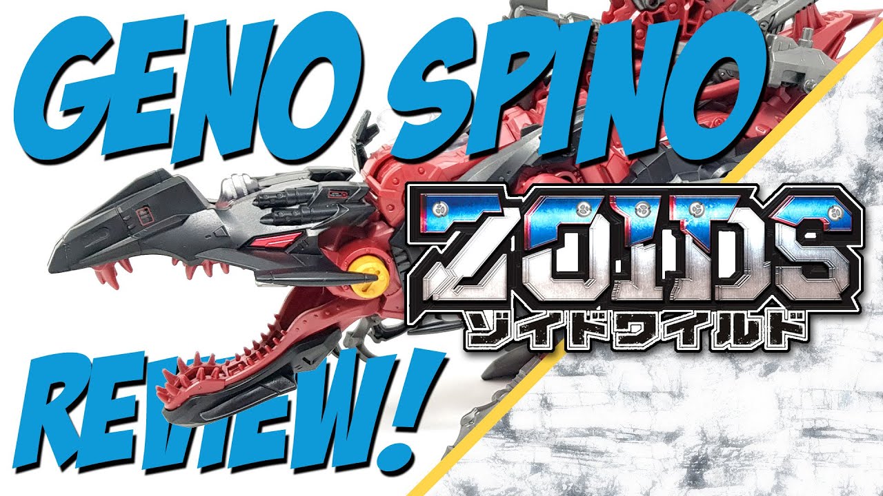 Zoids Wild Geno Spino Review - YouTube