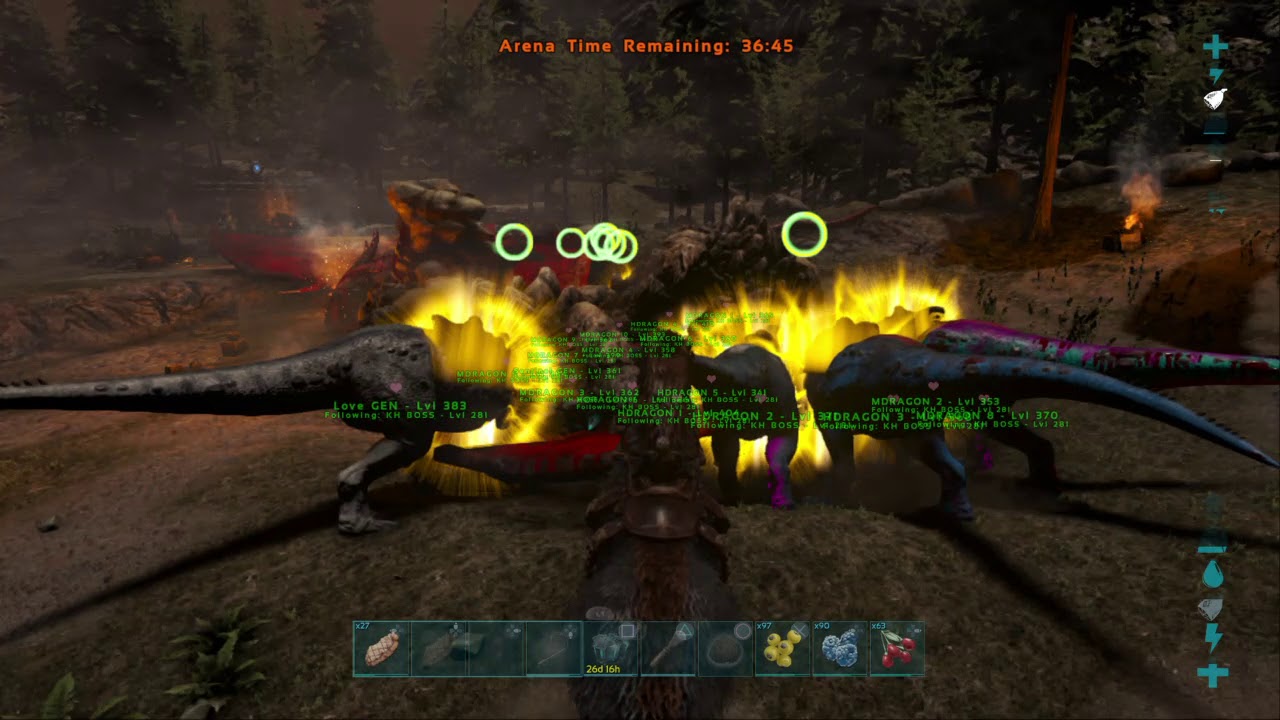 ARK Ragnarok alpha boss(solo)(servidor oficial) - YouTube