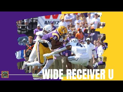 Which University is the Real Wide Receiver U - YouTube