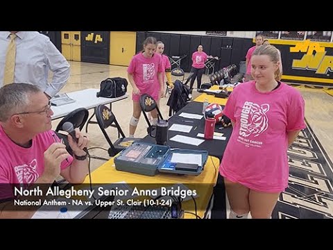 Anna Bridges sings the National Anthem—October 1, 2024 - YouTube