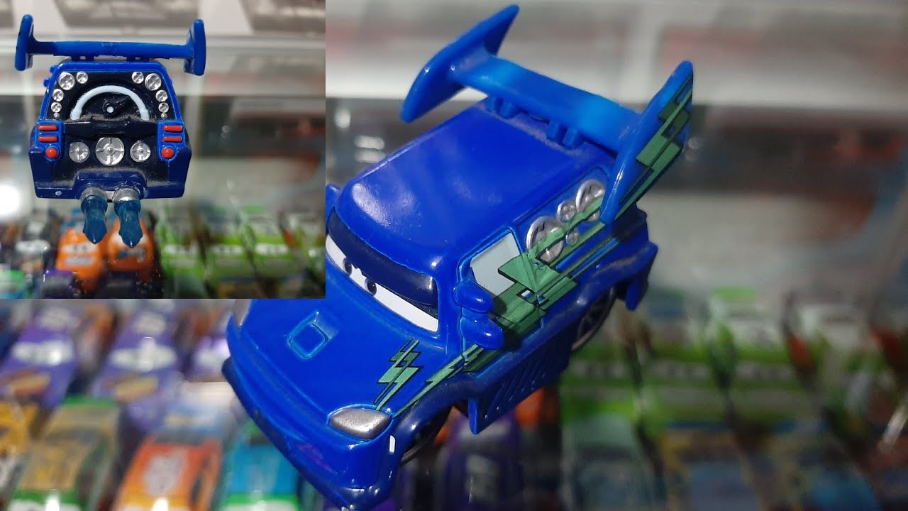 Mattel Disney/Pixar Cars DJ with Flames (Delinquent Road Hazard) Tuner ...