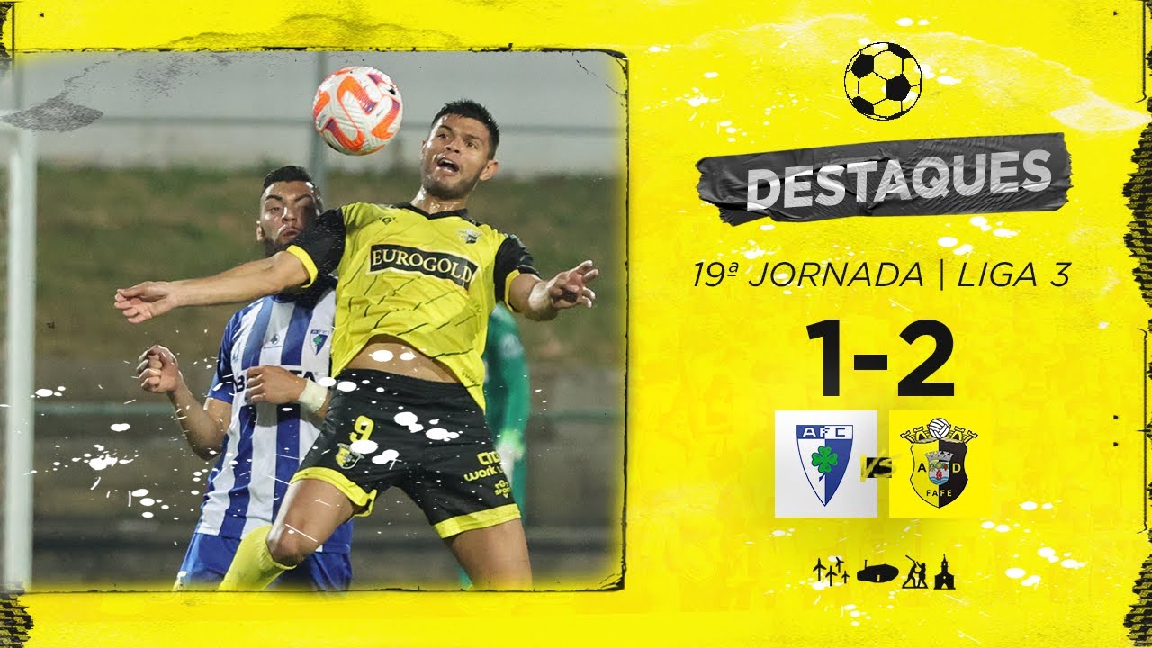 Momentos de Jogo: Anadia FC - AD Fafe | Liga 3 | 19.ª Jornada - YouTube