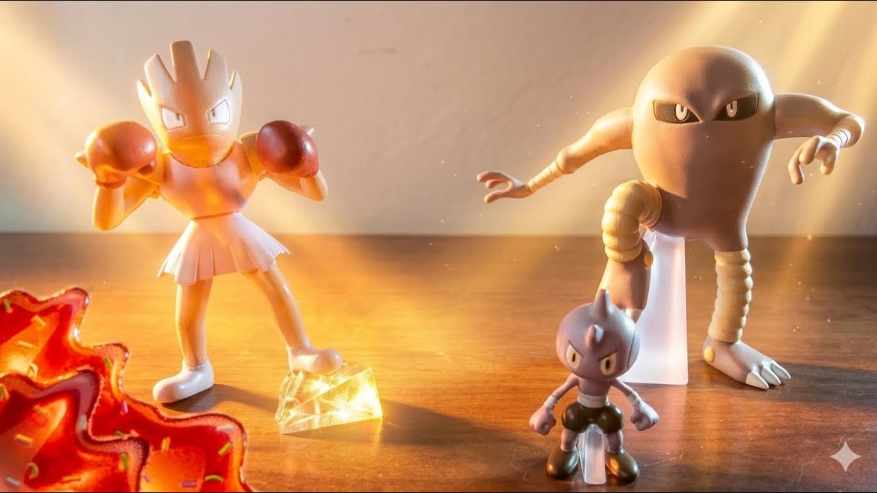 Tyrogue family figure 💪 - YouTube