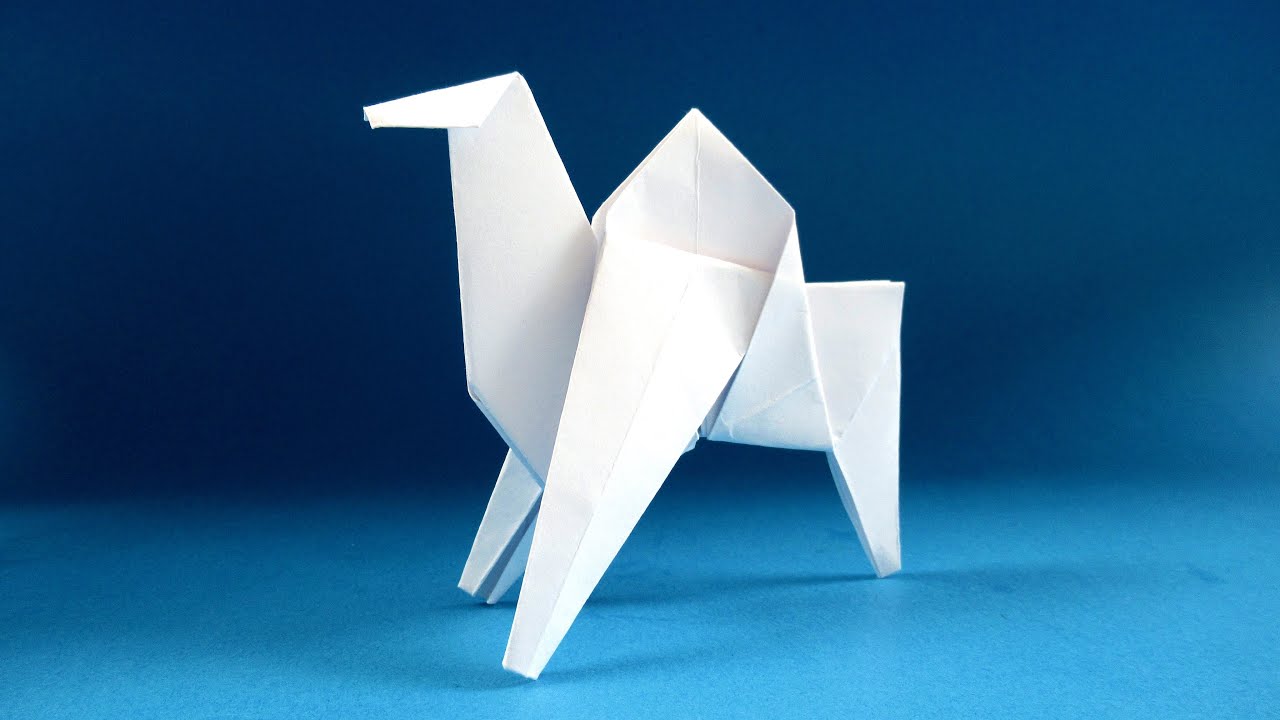 How to make Paper Camel - Origami Camel - YouTube