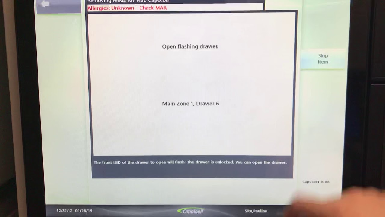 Omnicell: discrepancy-miscount - YouTube