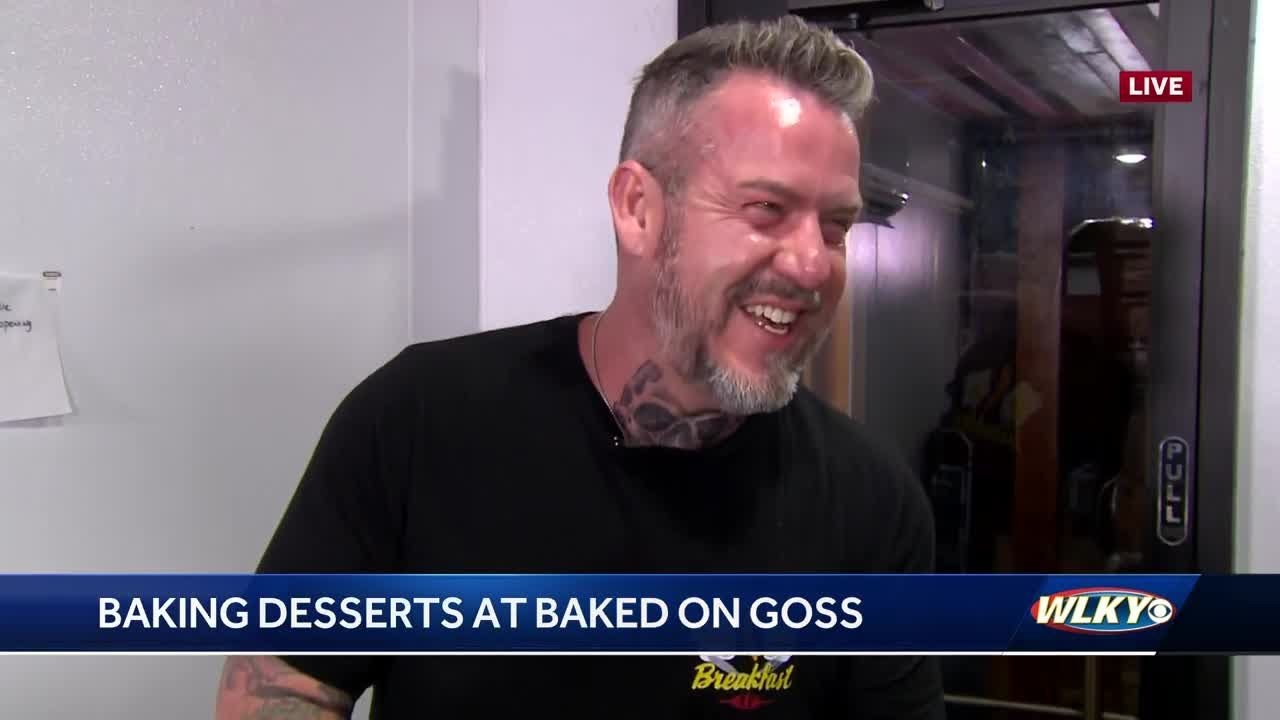 Making waffle cones at Baked AF - YouTube