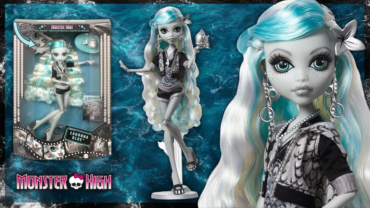 🐠UNBOXING🐠Reel Drama Monster High Lagoona Blue Doll Review! - YouTube
