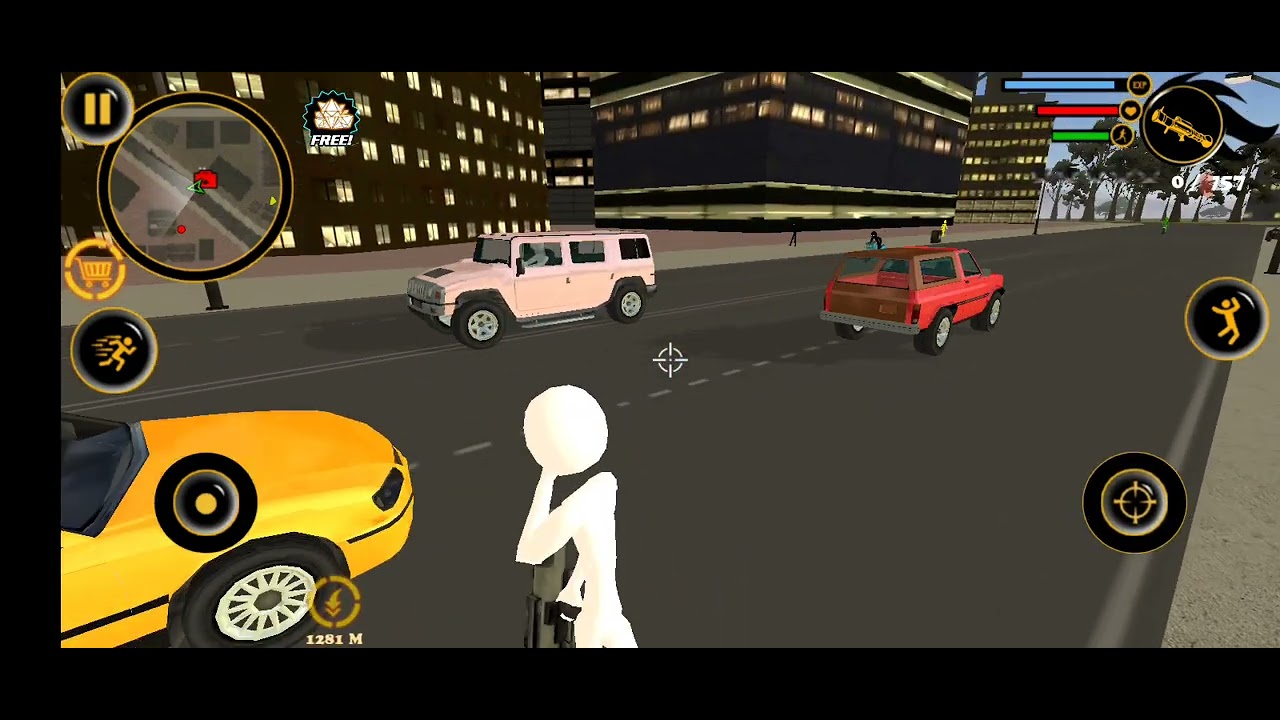 Real Stickman Crime Gameplay - YouTube