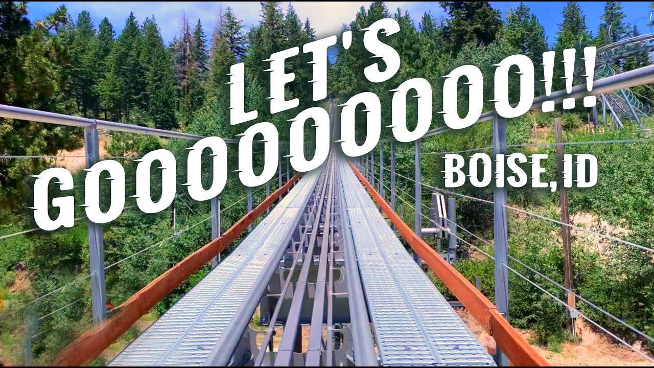 Epic Ride on the Mountain Coaster @ Bogus Basin • BOISE, IDAHO - YouTube