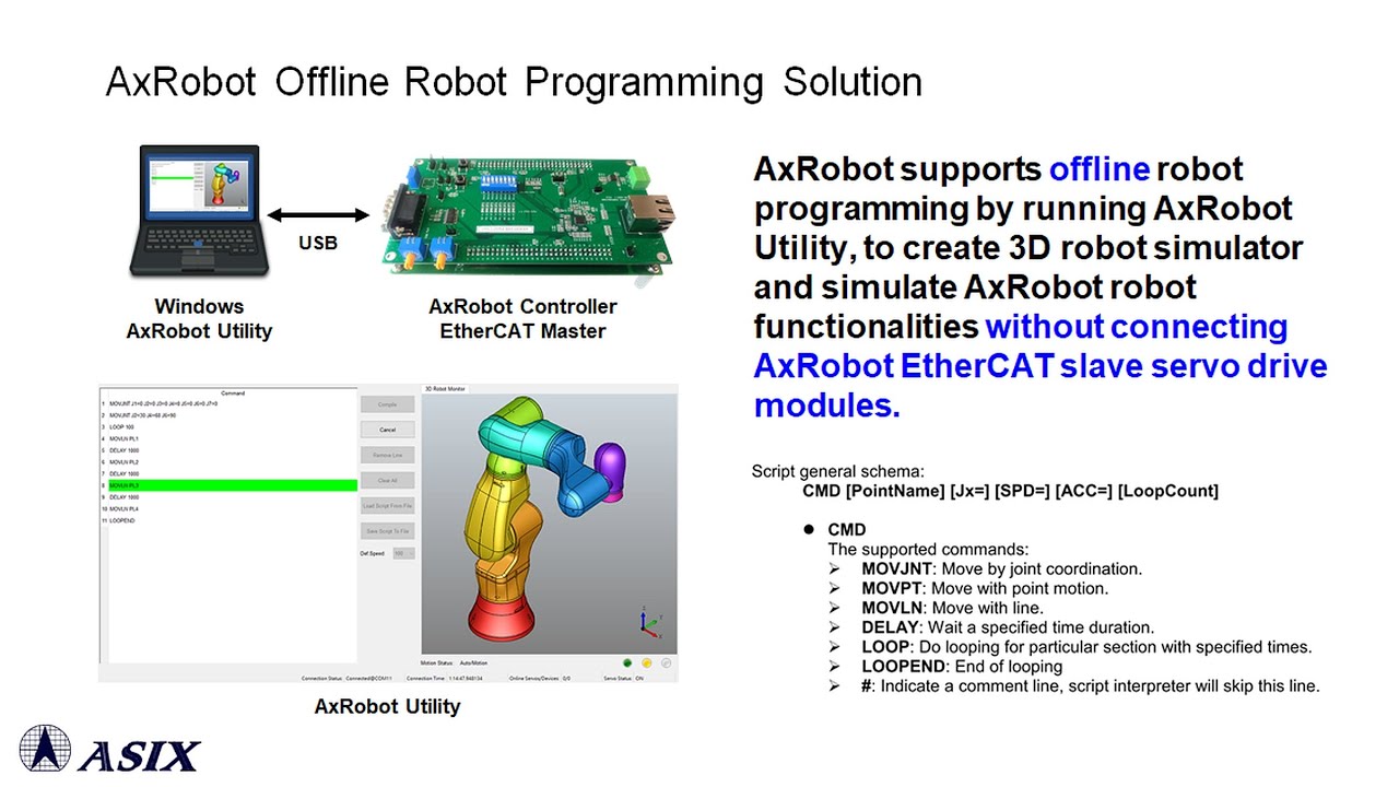 [ASIX e-Learning] AxRobot Robot Programming Tutorial I -- Offline ...