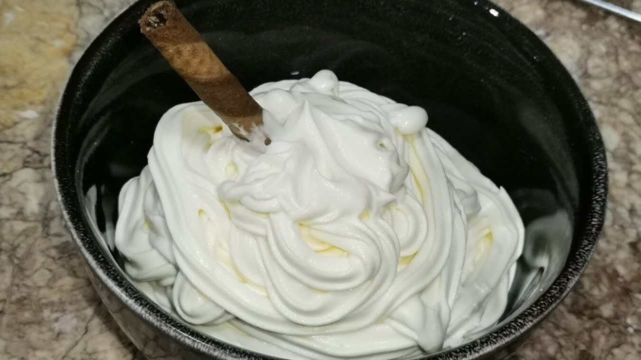 Whipped Cream In 5 Minutes |Instant Whipped Cream Made From Whipping ...