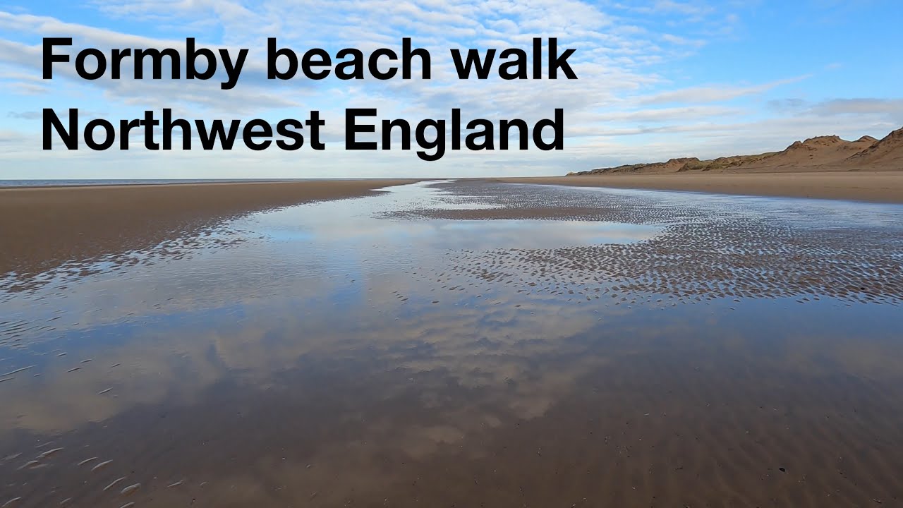 Formby beach walk Northwest England - YouTube