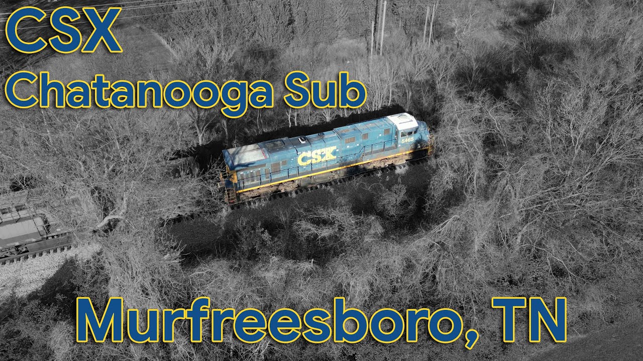 CSX Autorack turns to Intermodal - The Chattanooga Subdivision in ...